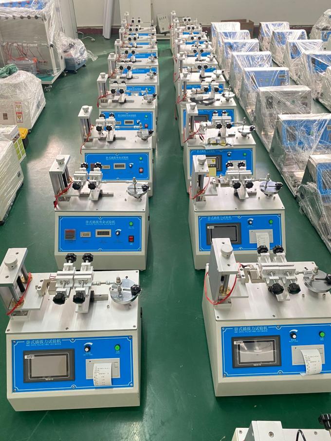 ISO9001 Power Cord Tester Micro Computer USB Power Plug Pull Force ...