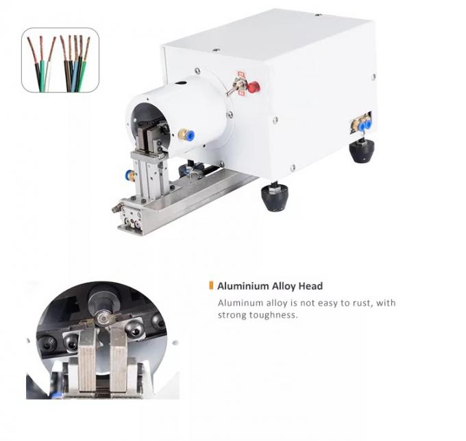 26-10AWG Cable Semi Automatic Wire Stripping And Twisting Machine CX-200QL