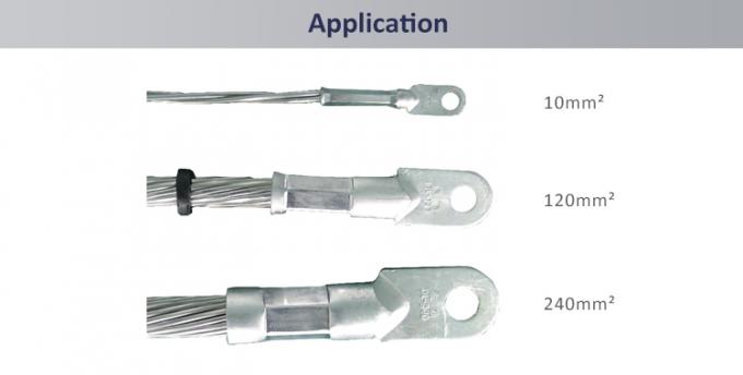 Semi Automatic Hexagon Terminal Crimping Machine 10-240sqmm