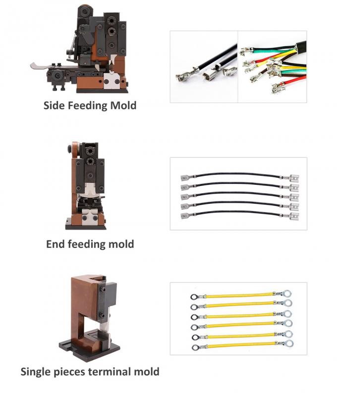 1-8T Semi Automatic Electric Cable Terminal Crimping Machine 30mm ...