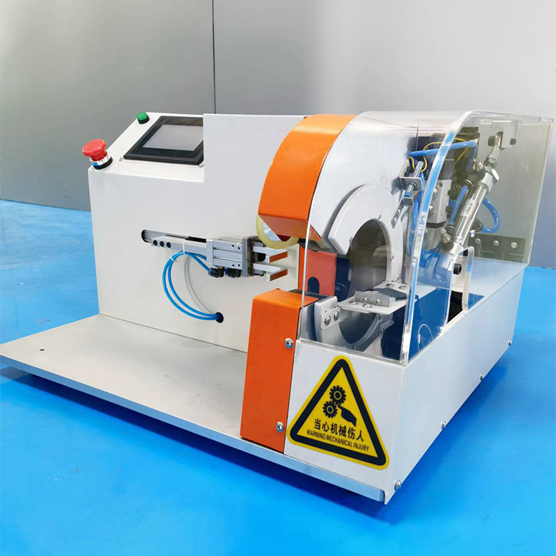 CX-303 Semi Automatic Rubberized Fabric / Tape Wrapping Machine And Winding